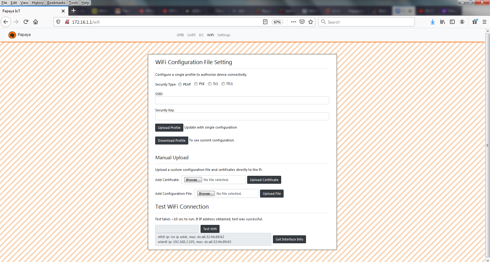 Papaya GPIB Controller Interface